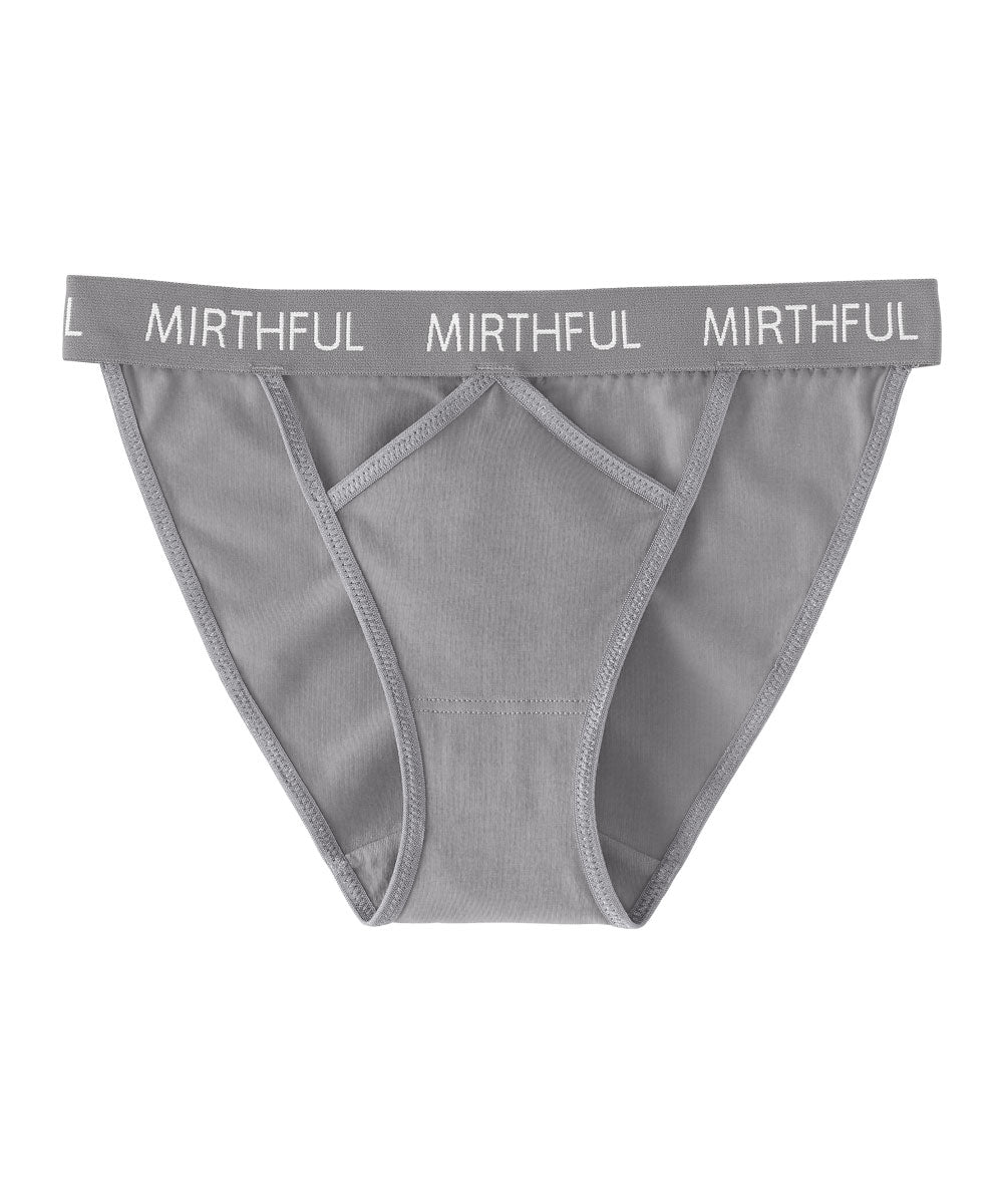 MIRTHFUL Cotton-Blend Bikini Panty | aimerfeel