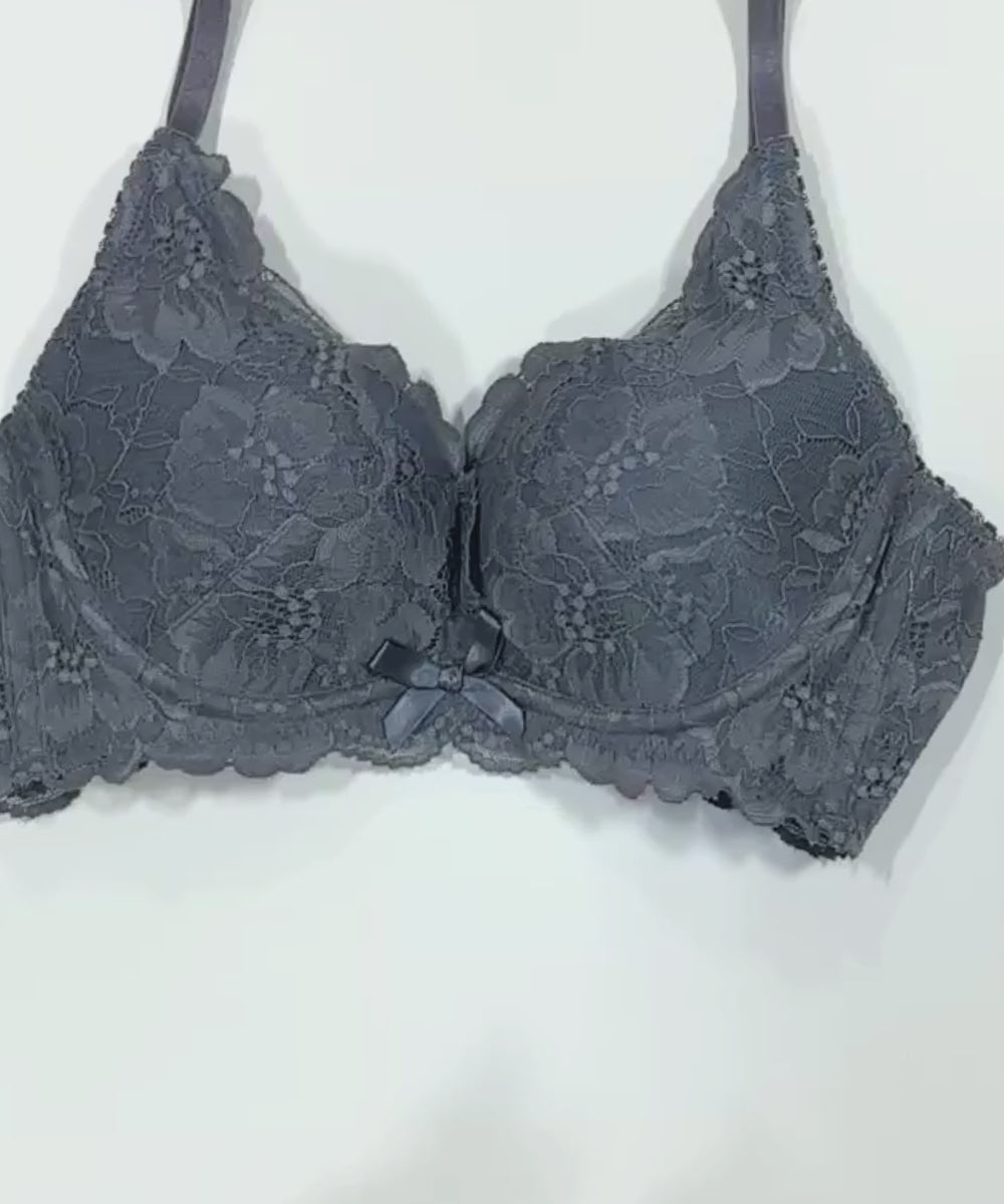 Side Slimming Lace Push-Up Bra | aimerfeel