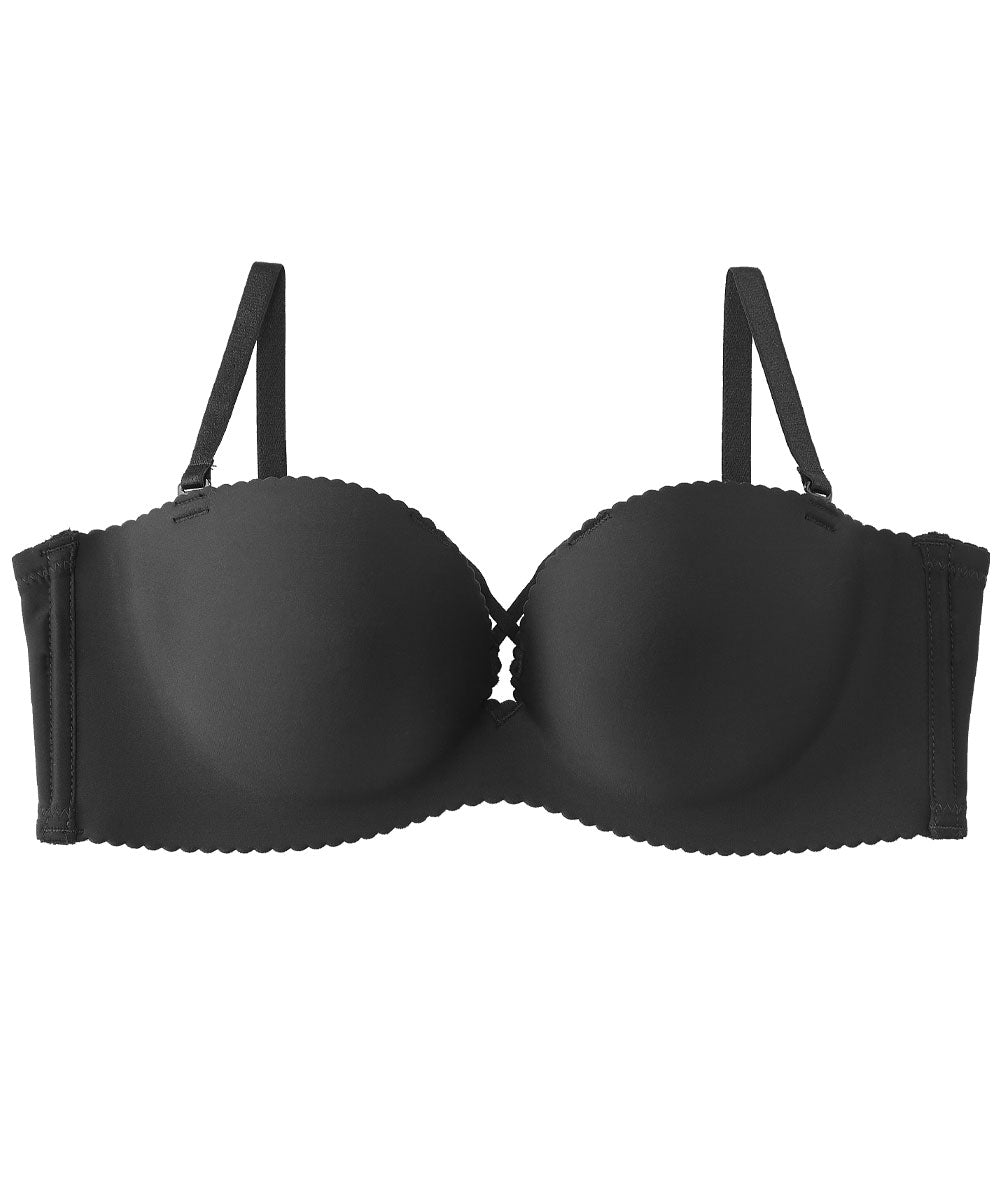 Strapless Maximum Boost Bra CHOMORI BRA(R) Demi Bra | aimerfeel